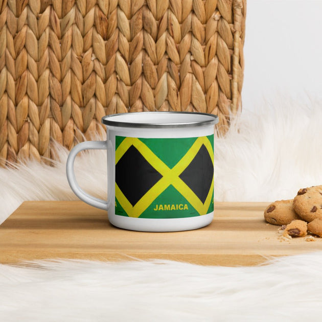 Jamaica Enamel Mug – CreLESAtive™